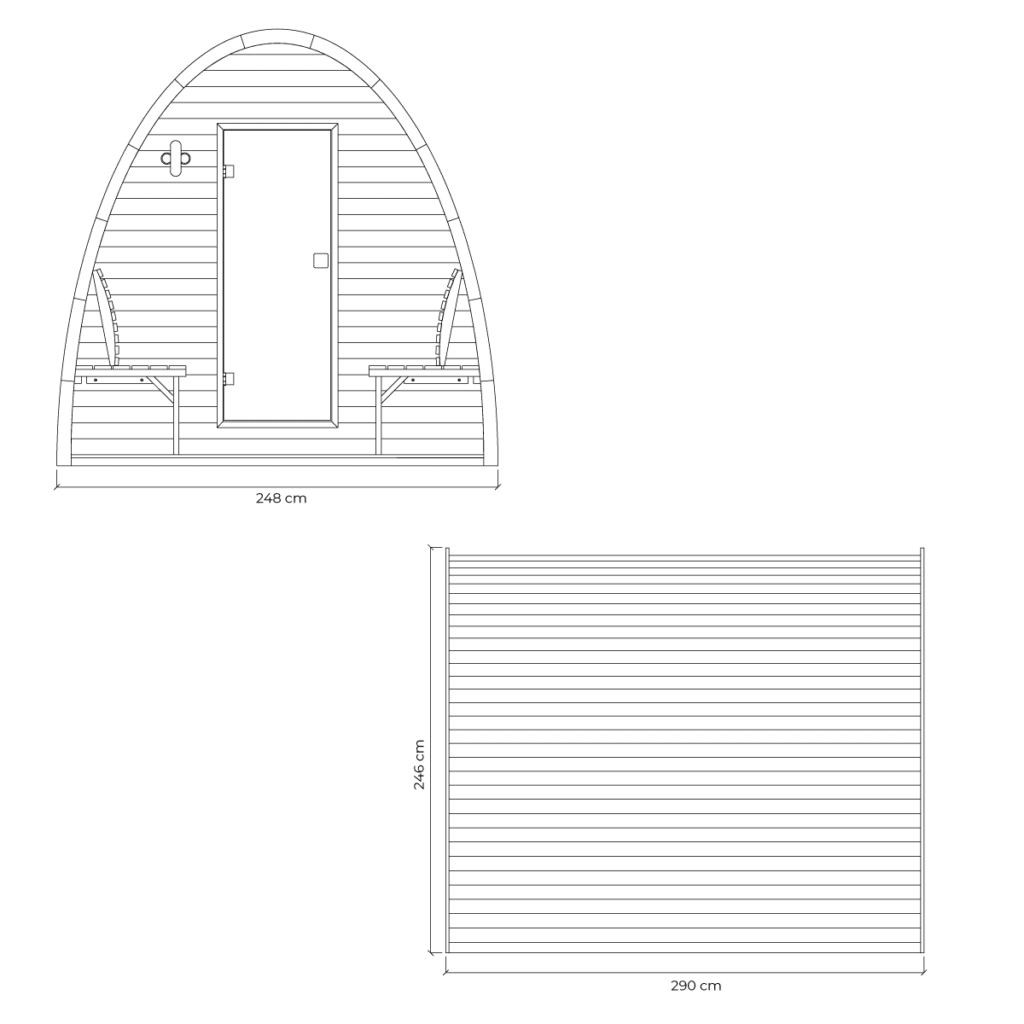 Nordland bastustuga - Spa Kompaniet